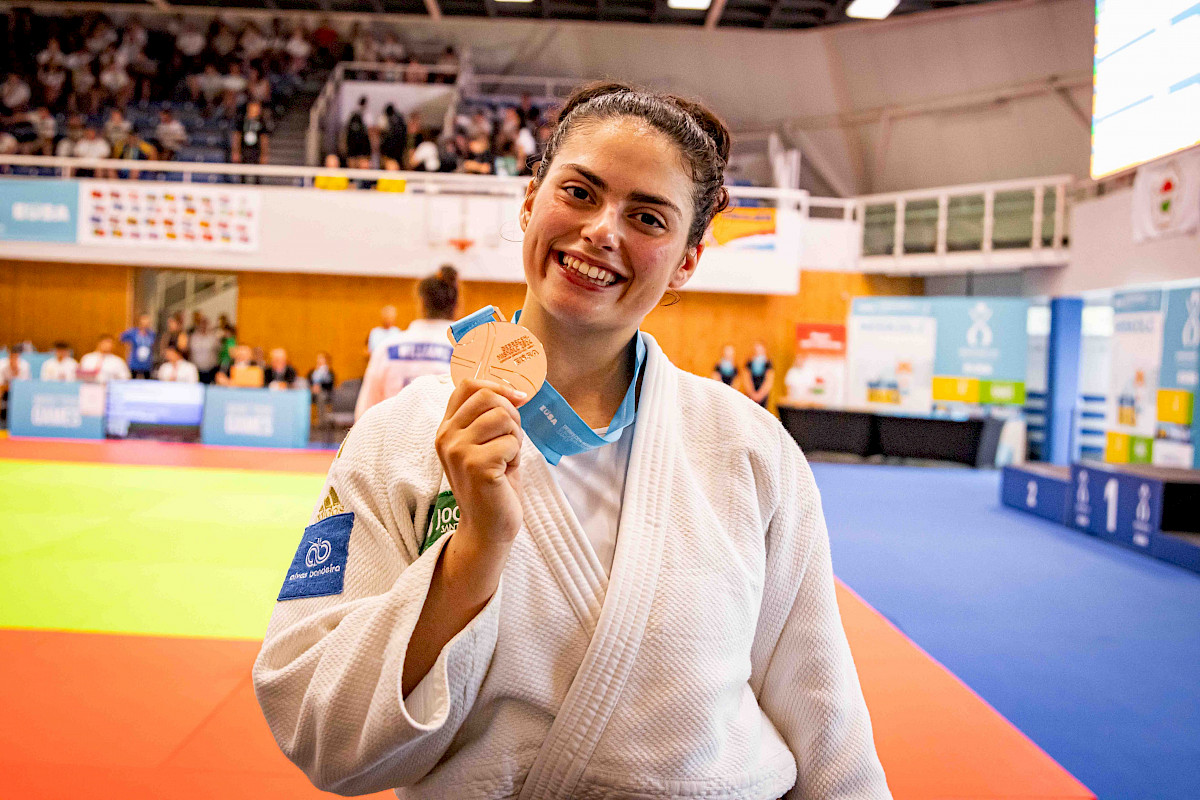Beatriz Moreira wins bronze at the 2024 European European Universities Games