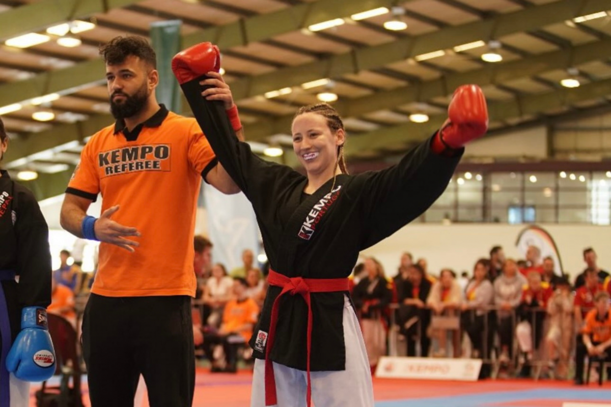 Double gold for Maria Lopes at Kempo World Championships