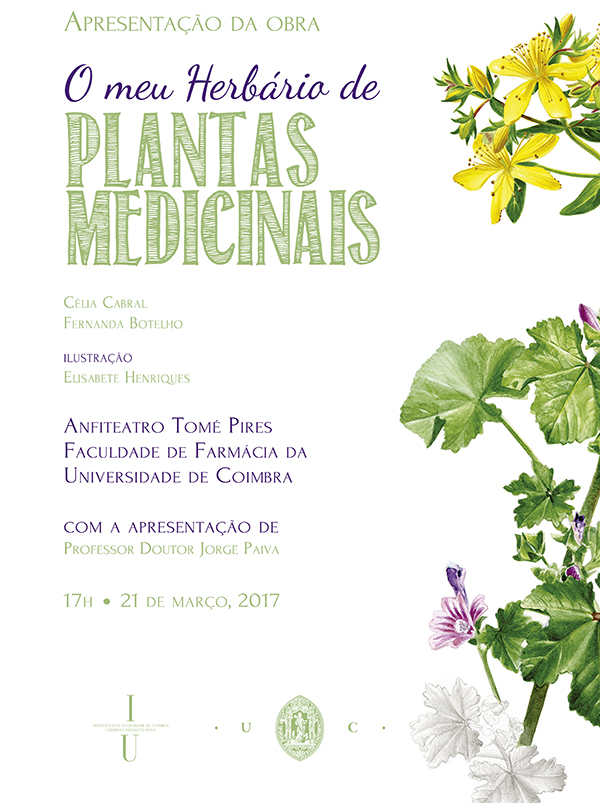 Lançamento da obra “O meu herbário de plantas medicinais” na Faculdade ...